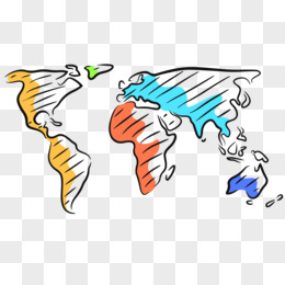 卡通世界地图图片免费下载_PNG素材_编号vd9iml5x0_图精灵